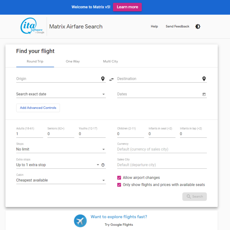 Unlocking the Power of Google Flight Matrix for Seamless Travel ...